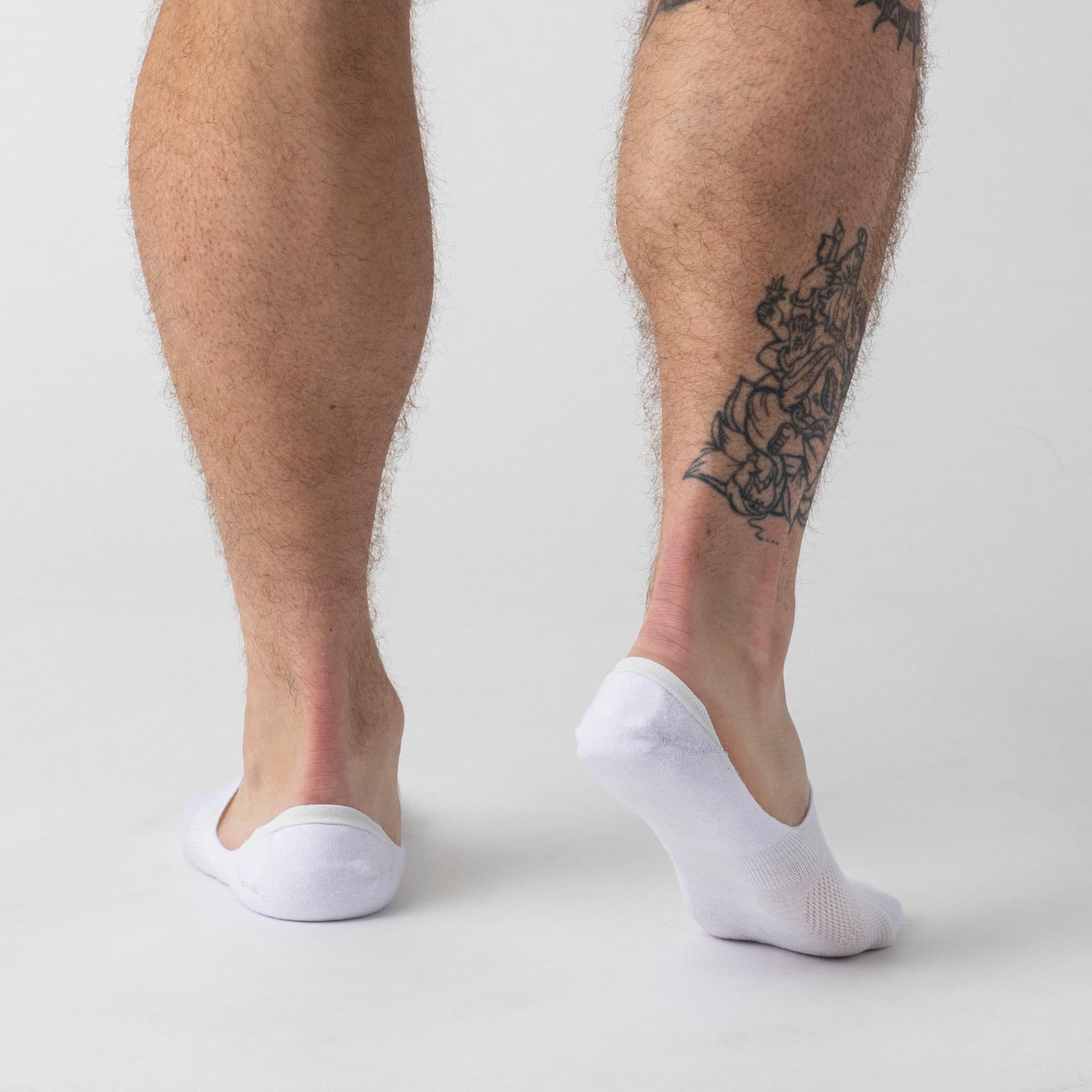 White Never Show Socks 3-Pack – True Classic