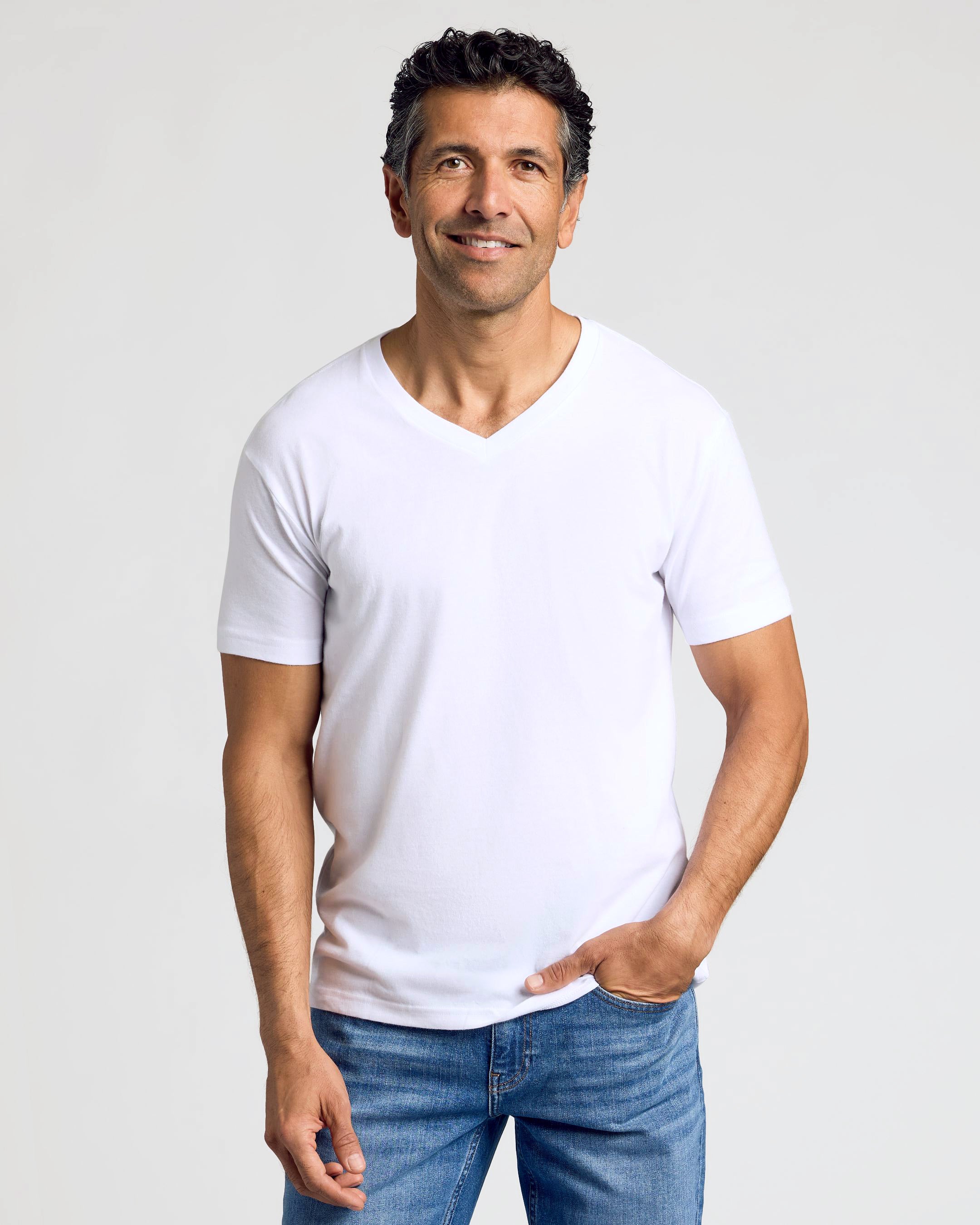 All White Classic V-Neck 10-Pack | All White Classic V-Neck 10-Pack | True Classic