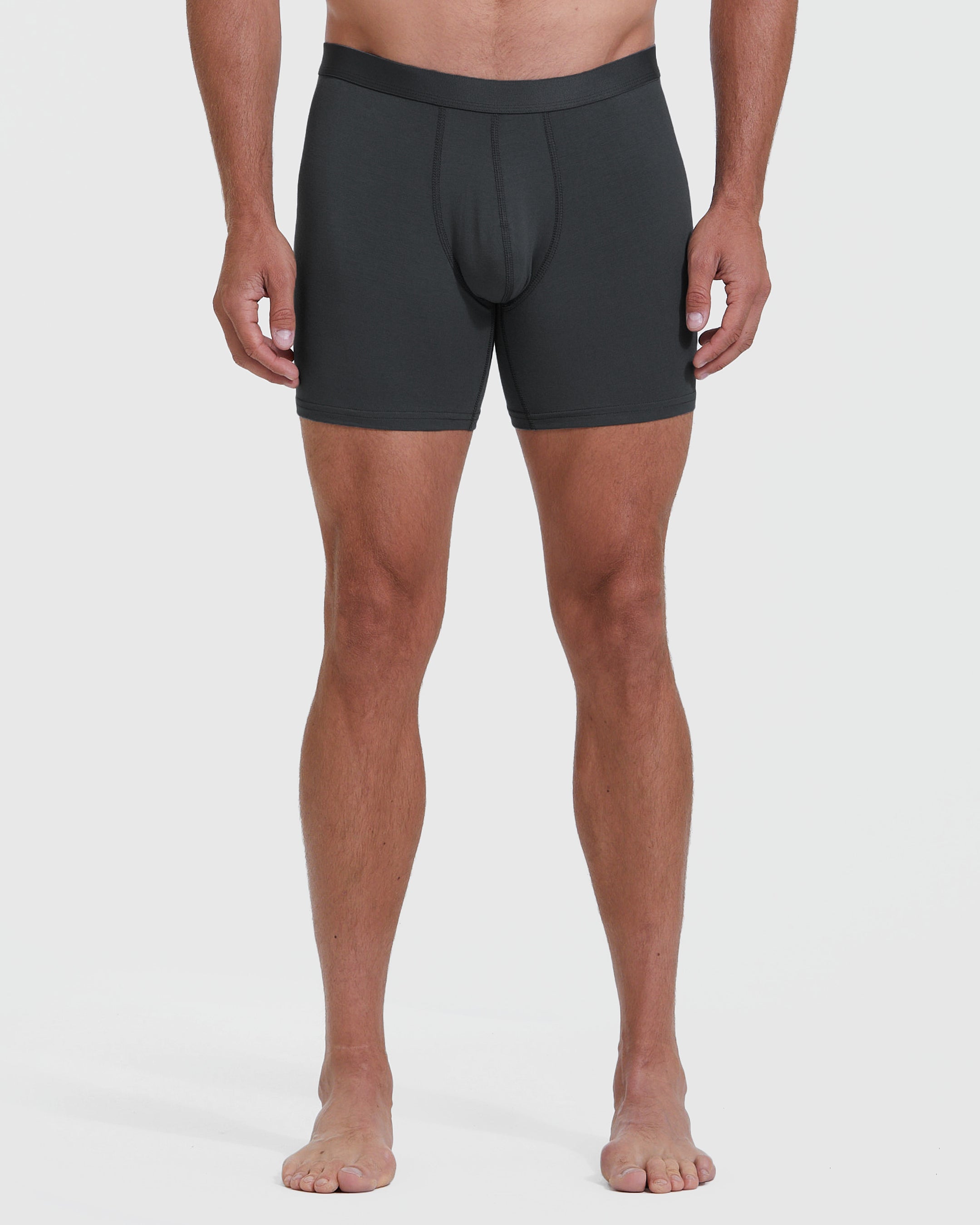 Carbon Boxer Trunks 6-Pack | Carbon Boxer Trunks 6-Pack | True Classic