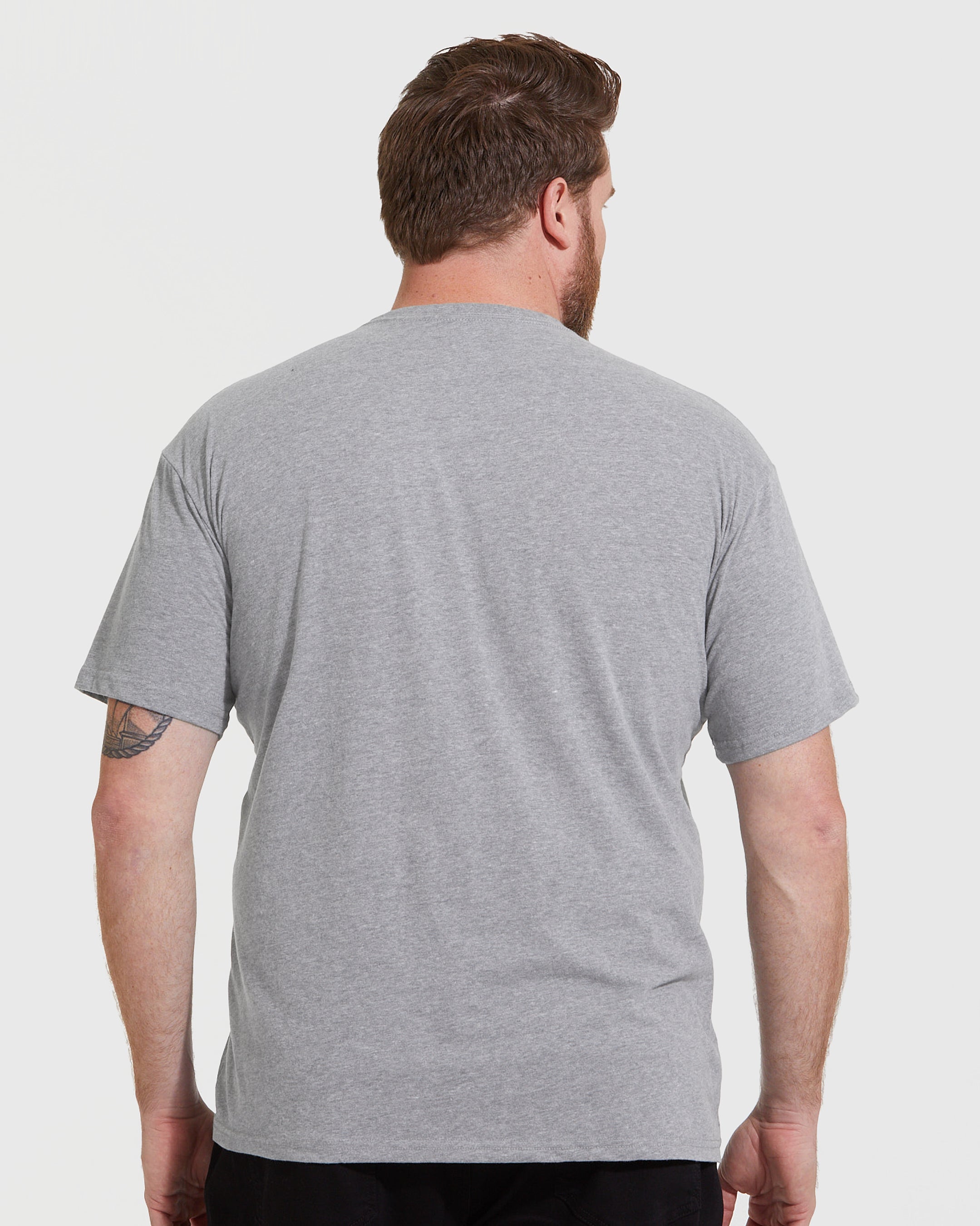 Heather Gray Crew Neck T-Shirt – True Classic