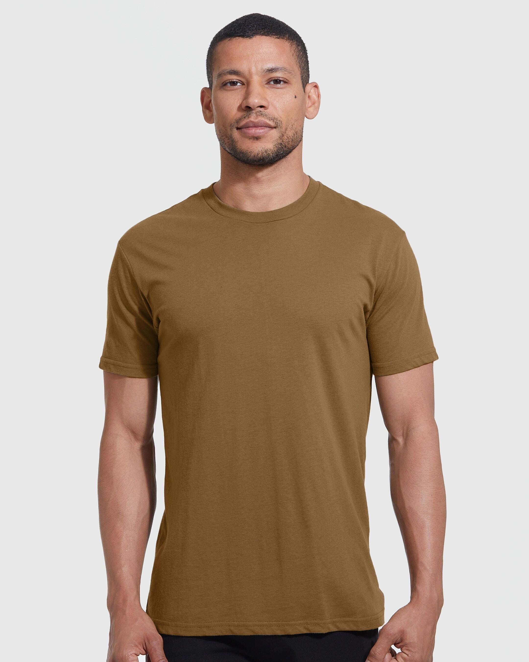 Tan 499 Crew Neck T-Shirt – True Classic