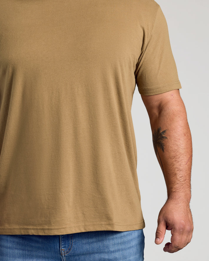 Tan 499 Classic Crew Neck – True Classic