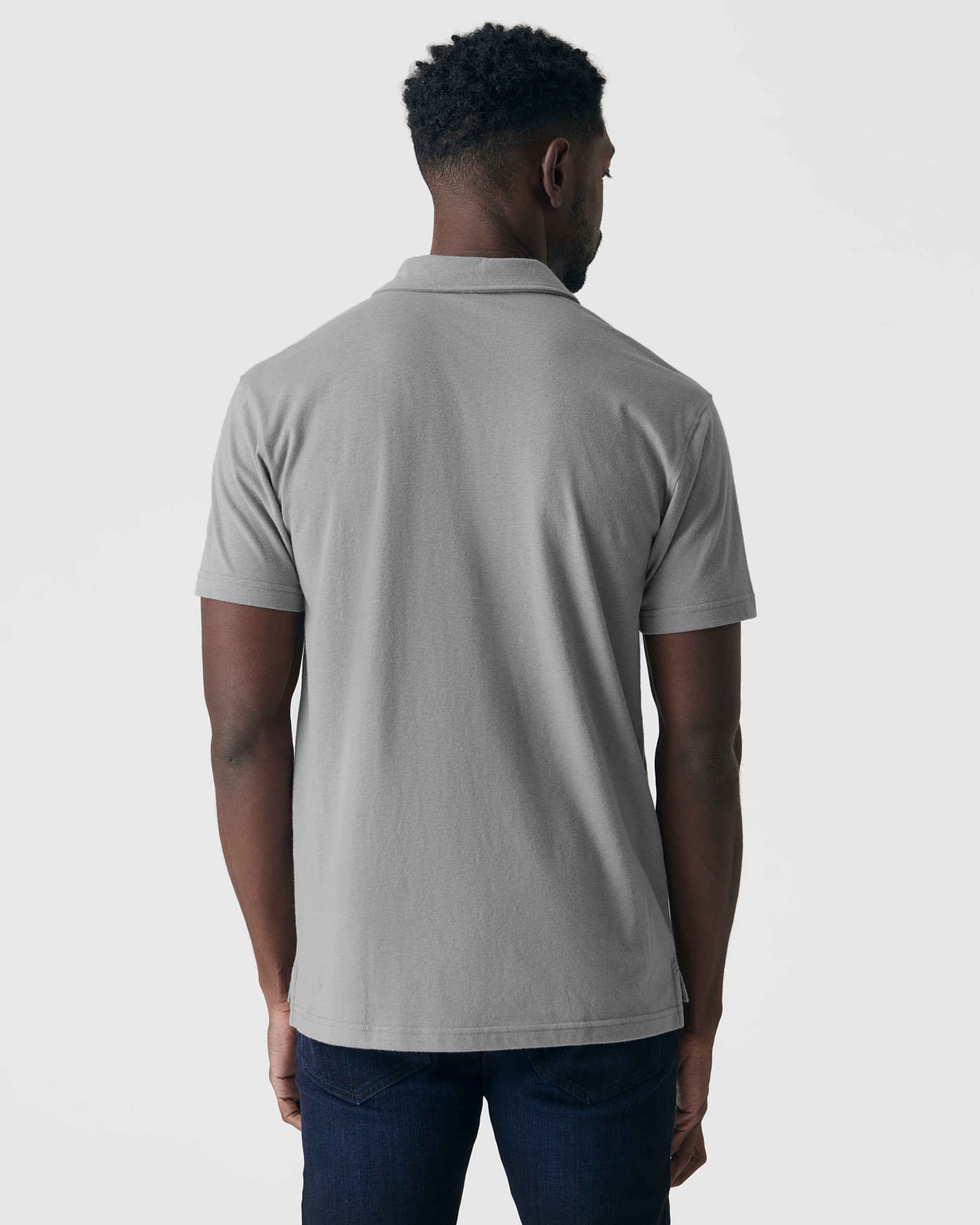 Glacier Gray Short Sleeve Polo | Glacier Gray Short Sleeve Polo | True ...