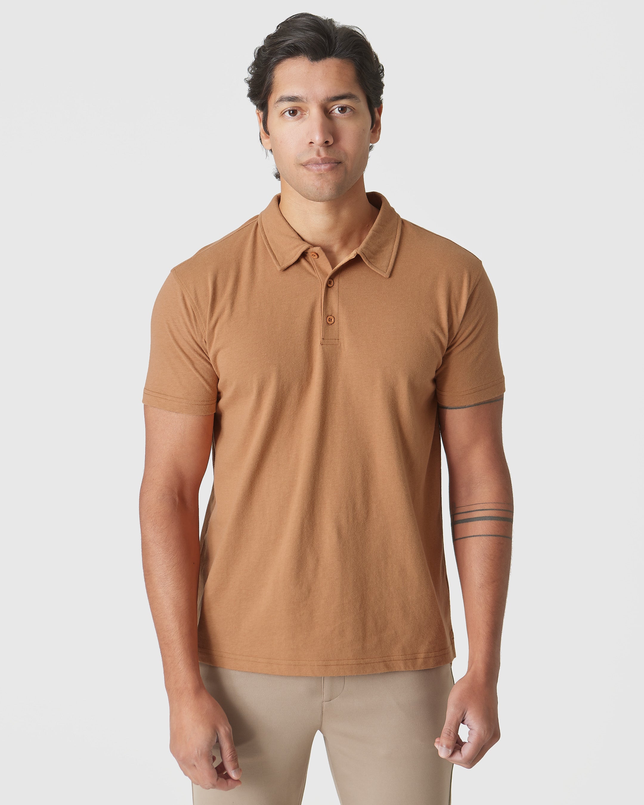 Golden Mane Polo Shirts | Men's Golden Mane Polo | True Classic