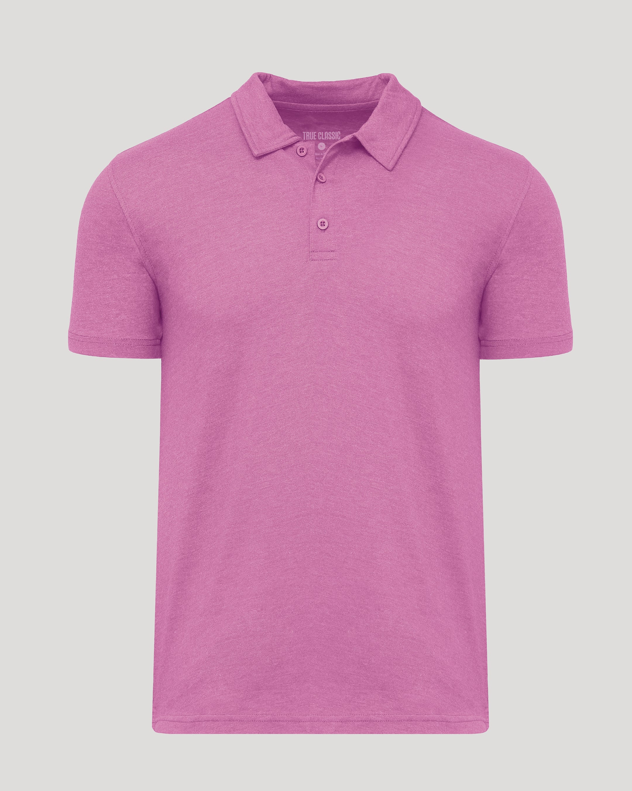 Heather Magenta Short Sleeve Polo | Heather Magenta Short Sleeve Polo ...