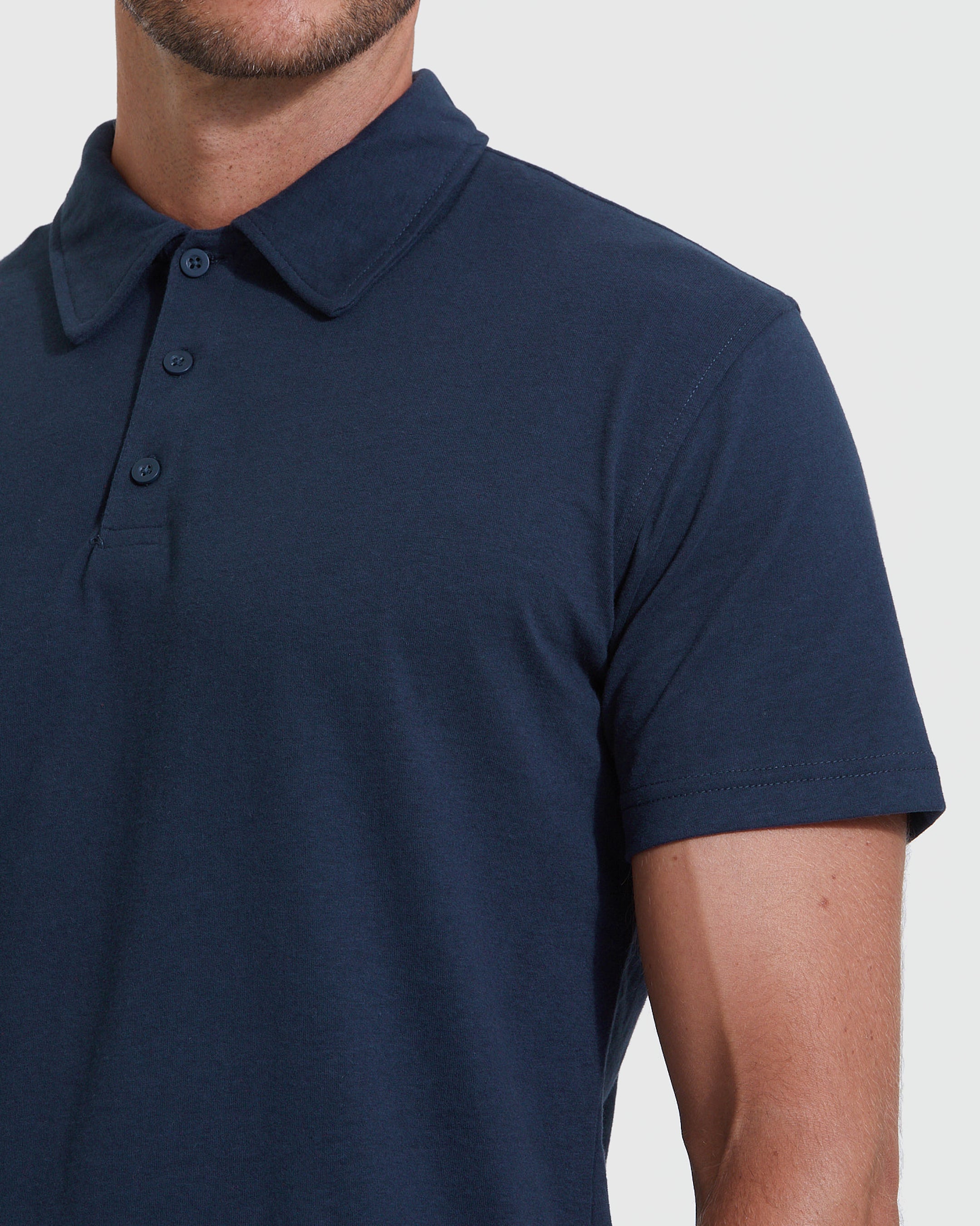 Navy Blue Polo | Men's Navy Blue Polo Shirts | True Classic
