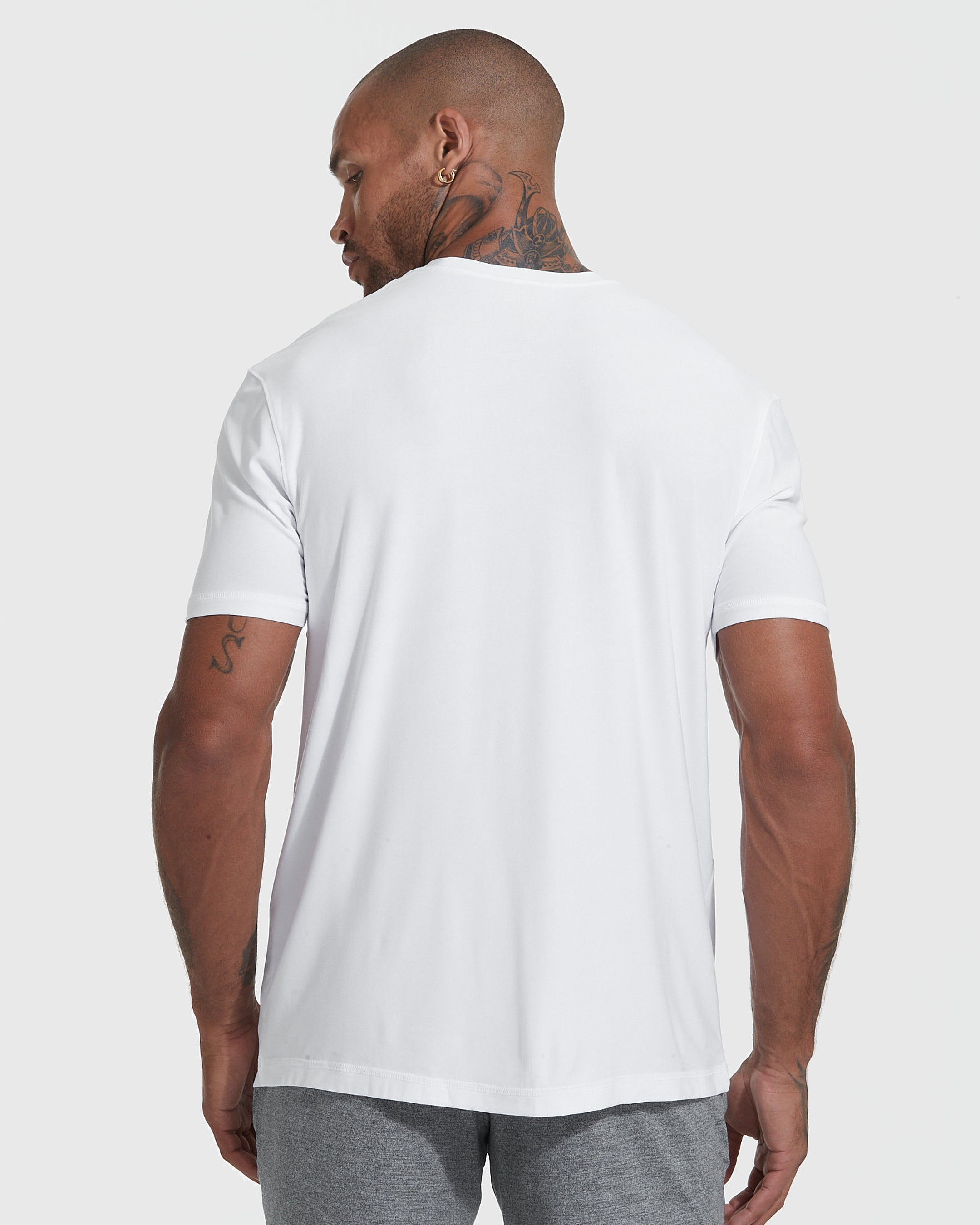 All White Active Crew 3-Pack – True Classic