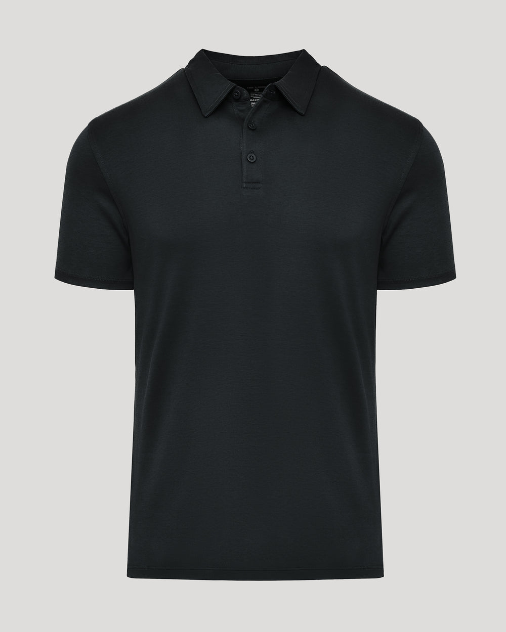 Black Pima Polo