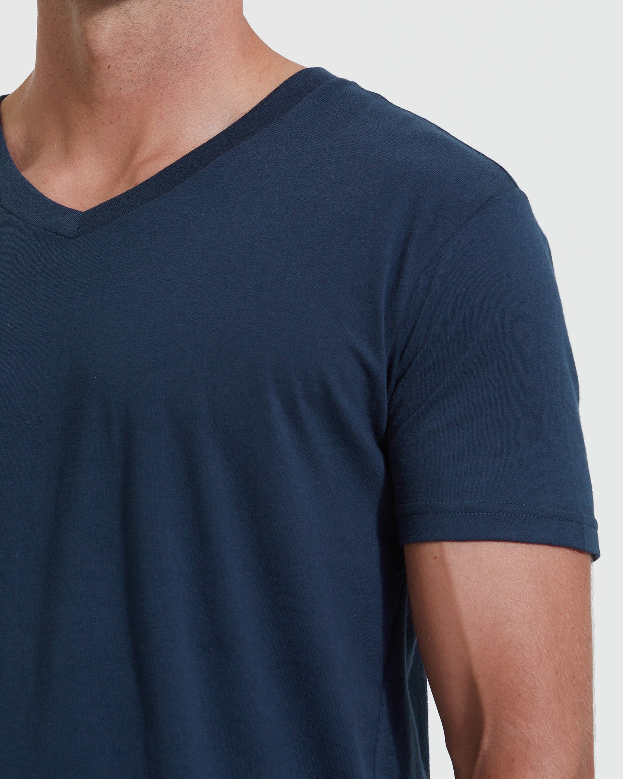 Navy V-Neck T-Shirt – True Classic