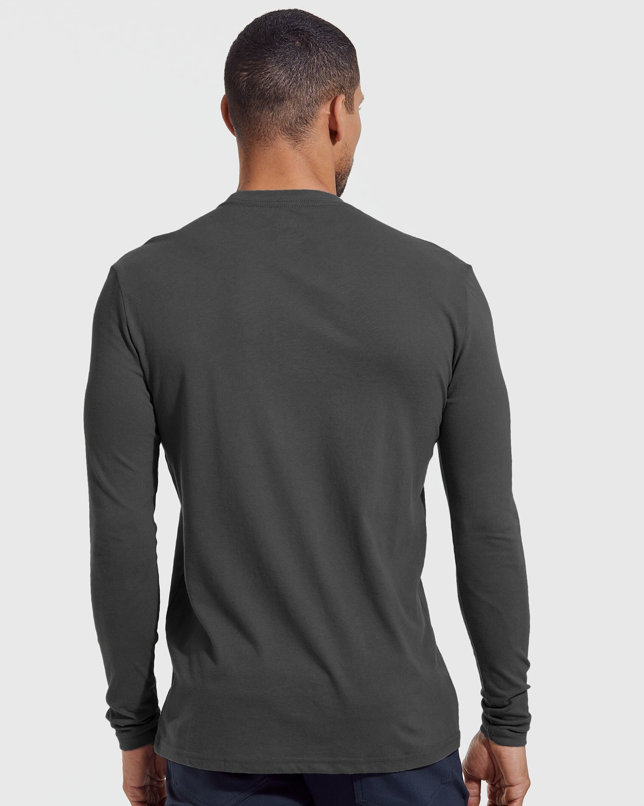 Carbon Crew Neck Long Sleeve – True Classic