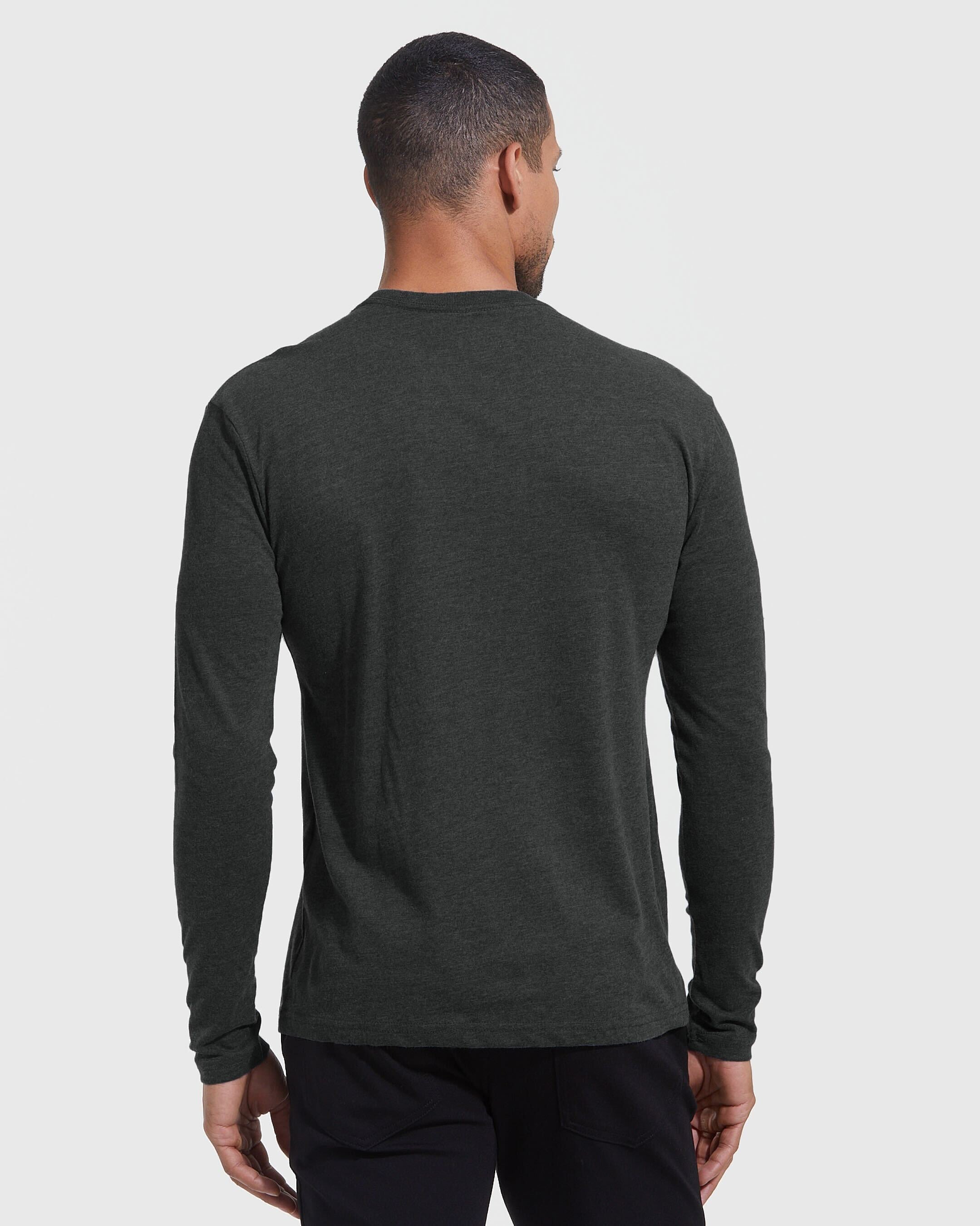 Charcoal Heather Gray Long Sleeve – True Classic