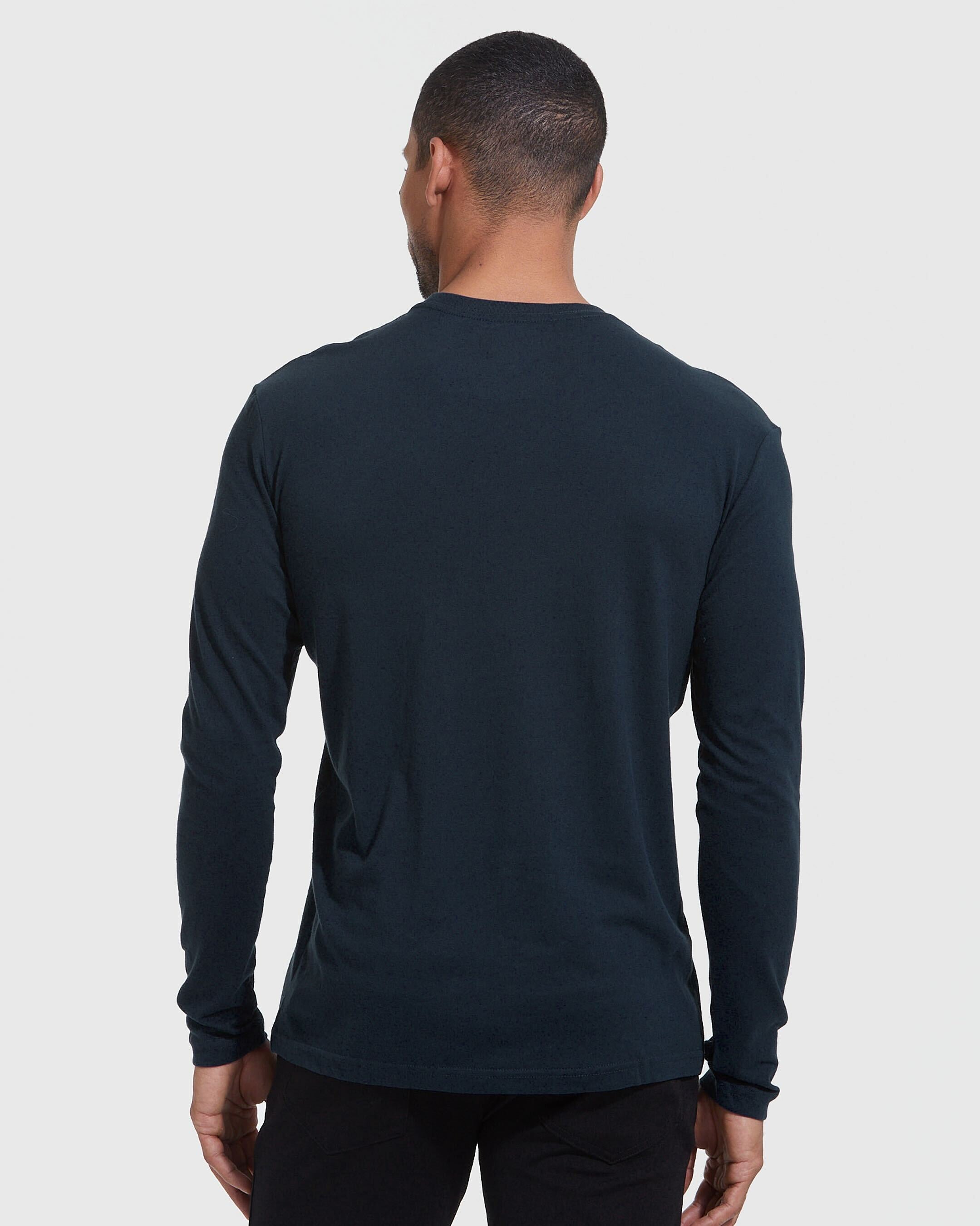 Navy Crew Neck Long Sleeve – True Classic