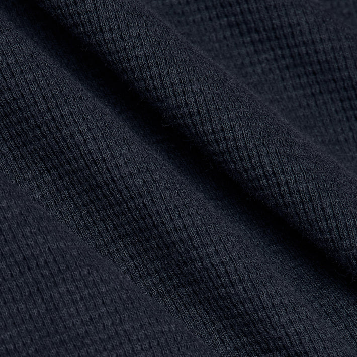 Navy Long Sleeve Waffle Crew 3-Pack | True Classic