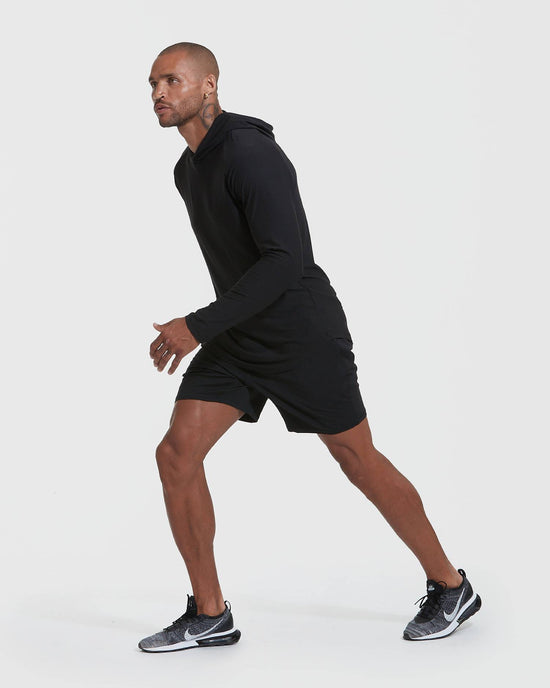 Black Active Hoodie | Black Active Hoodie | True Classic