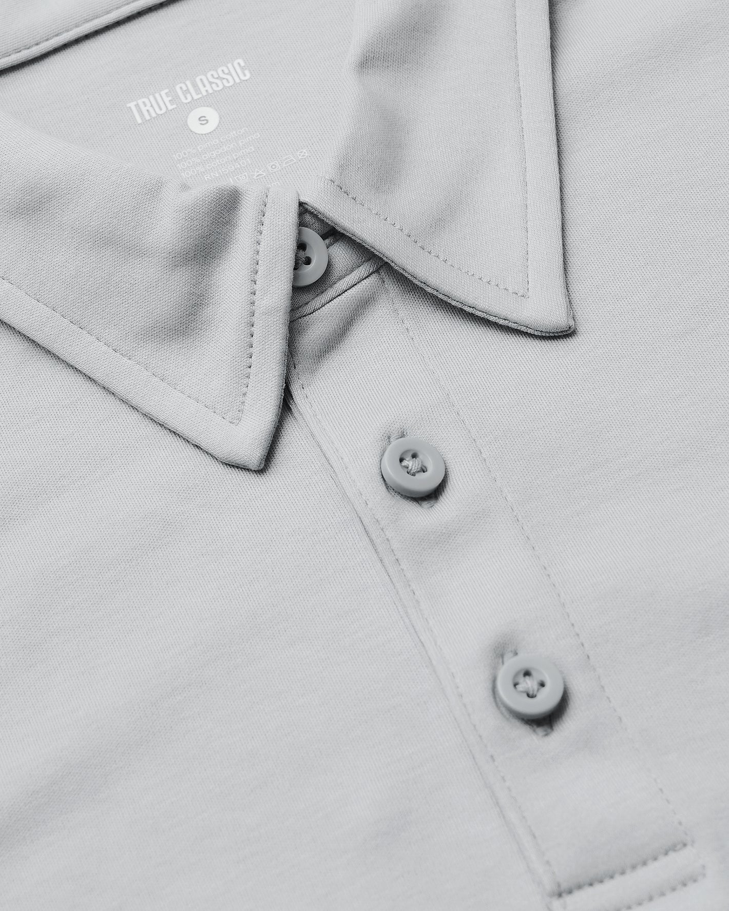 Steel Tall Premium Pima Polo