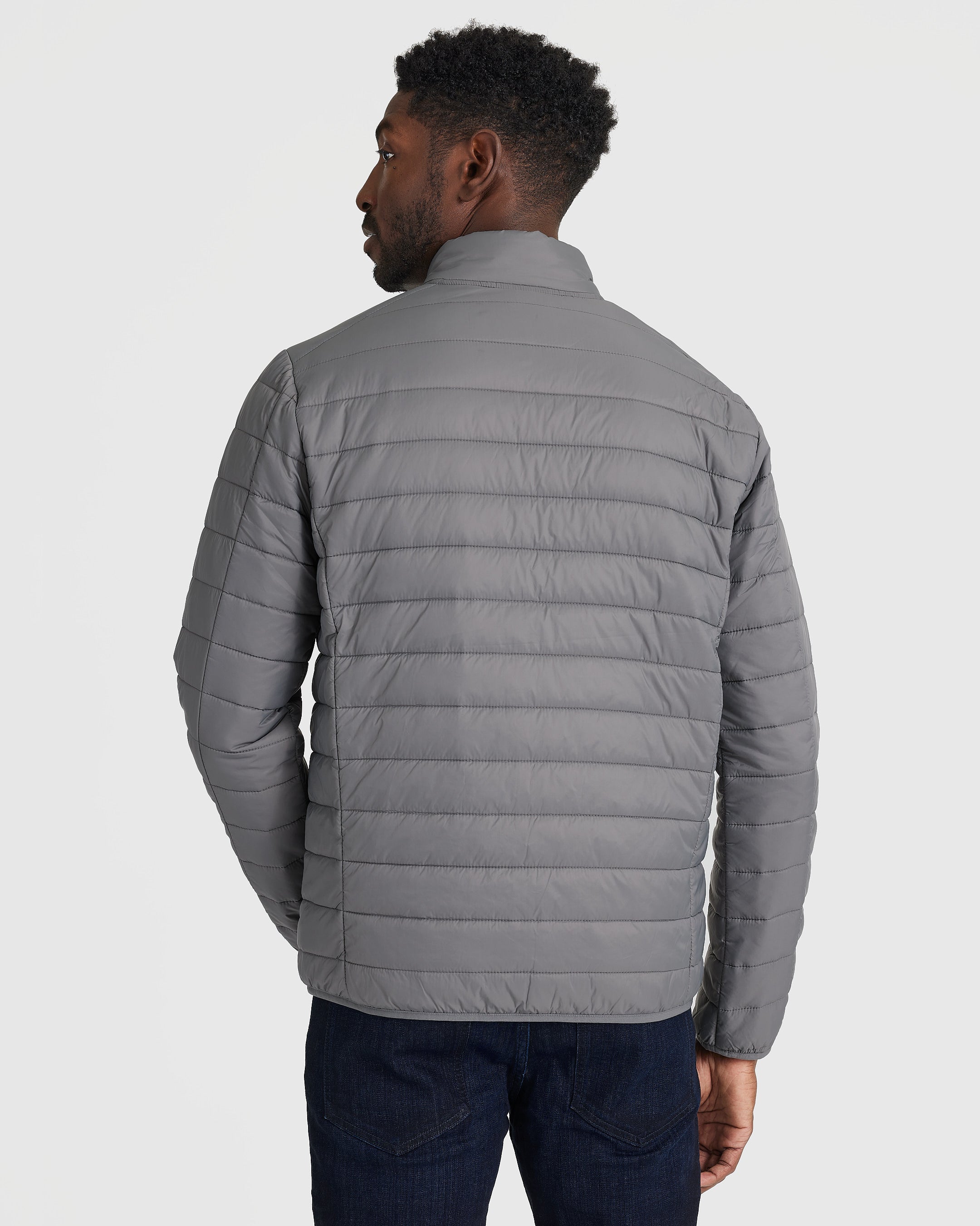 Gunmetal Puffer Jacket | Gunmetal Puffer Jacket | True Classic