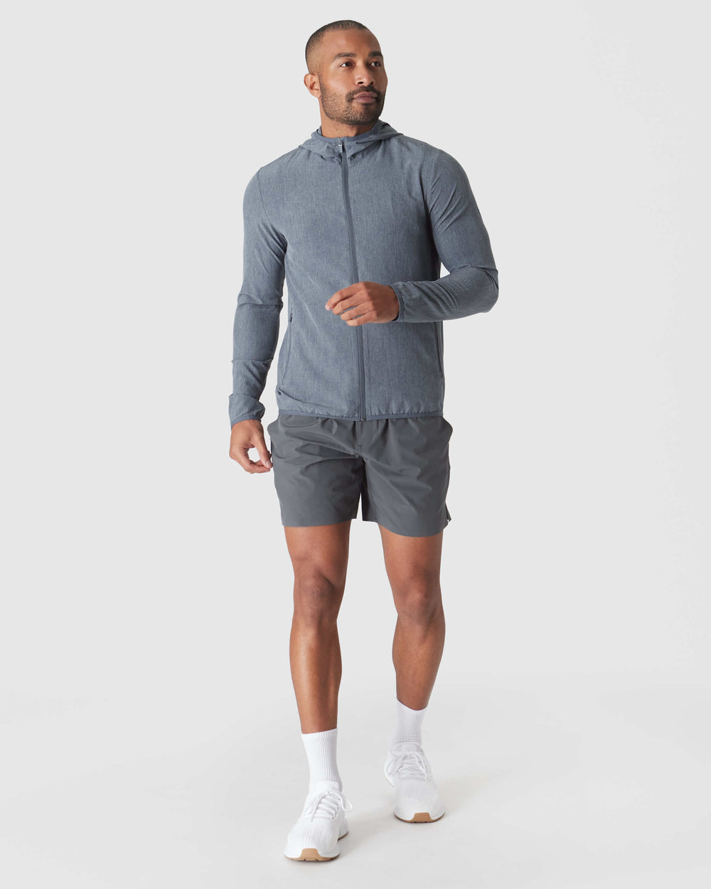 Heather Navy Active Shell Jacket | Heather Navy Active Shell Jacket ...