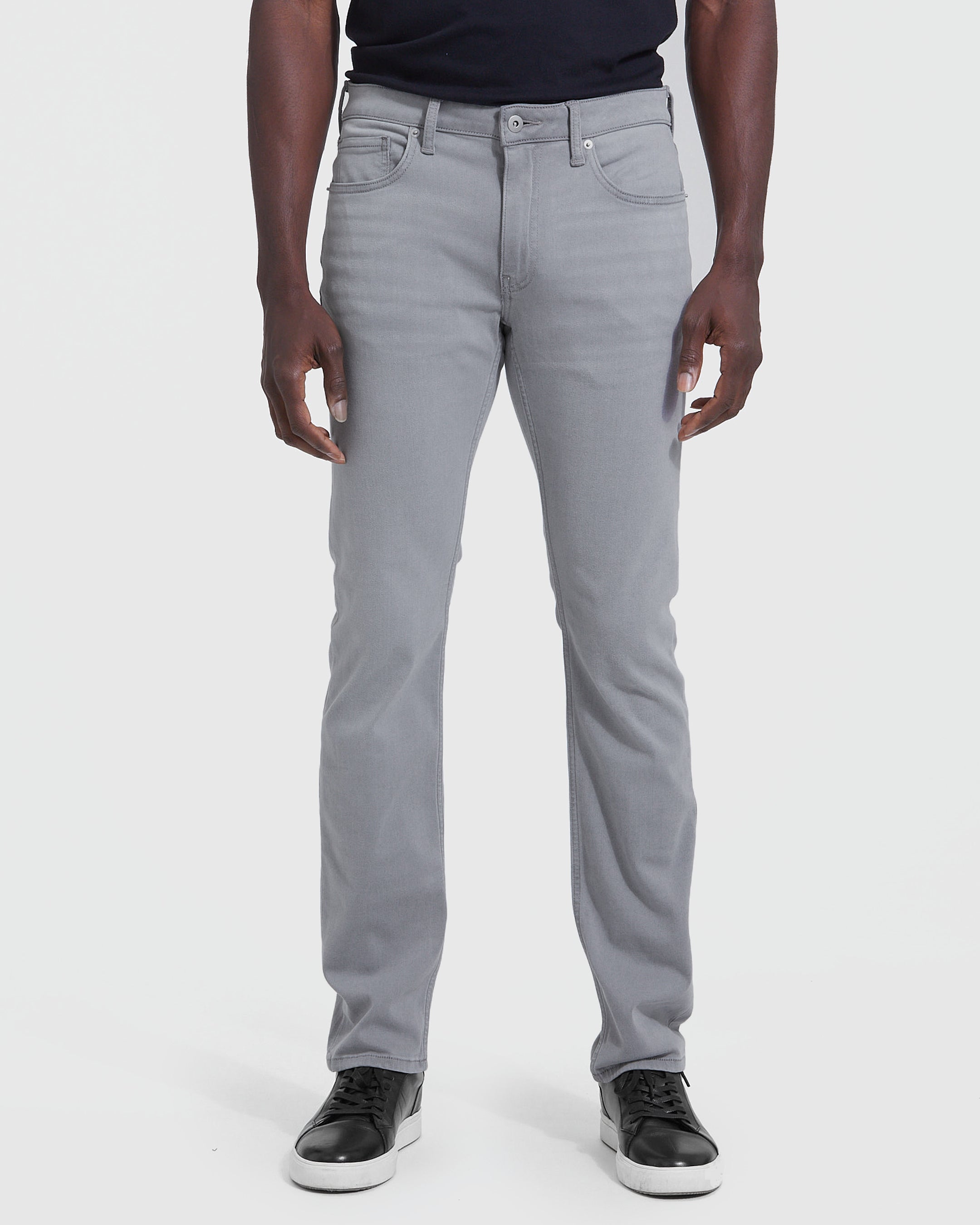 Medium Gray Wash Slim Fit Comfort Jeans – True Classic