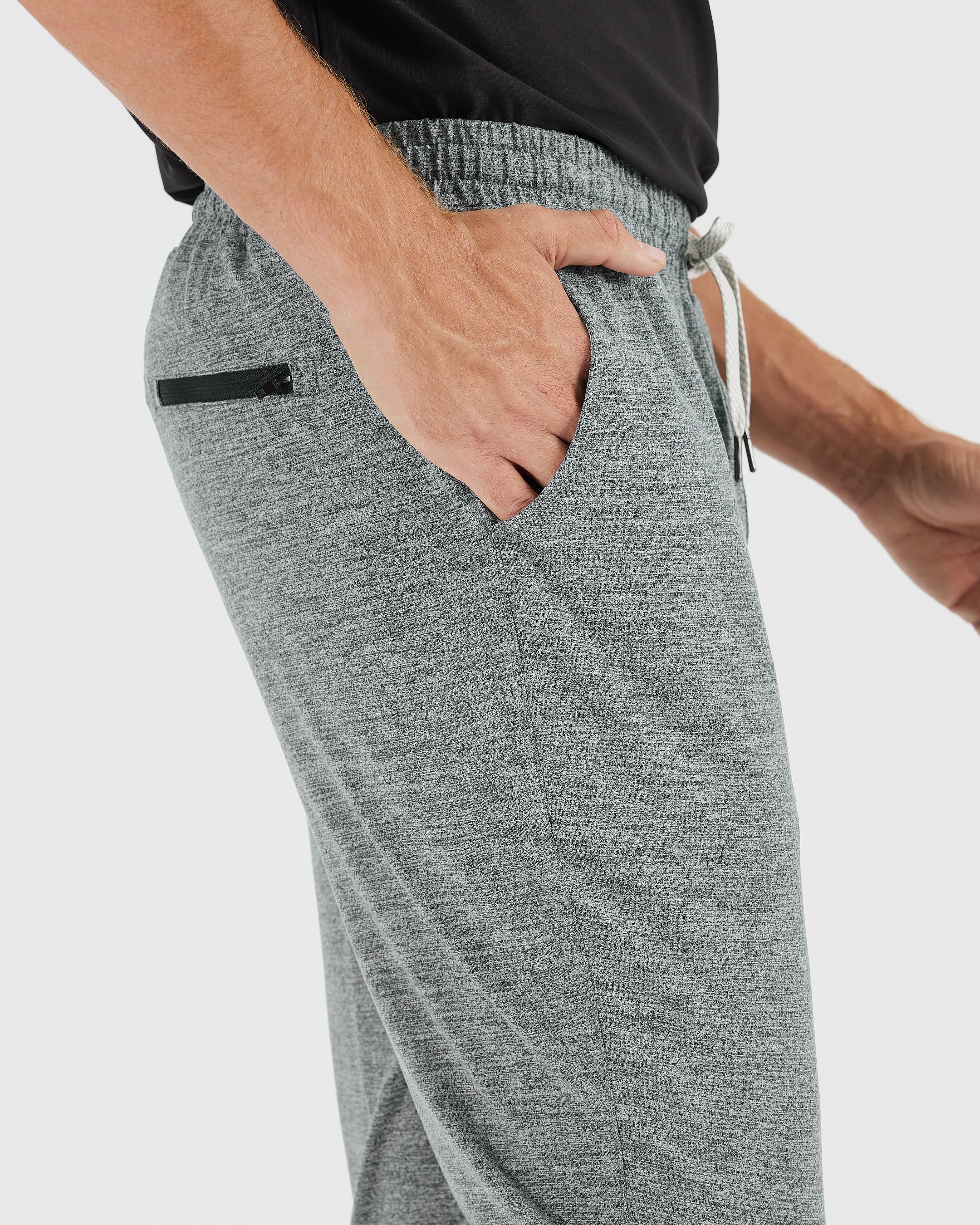 Heather Gray Active Joggers – True Classic