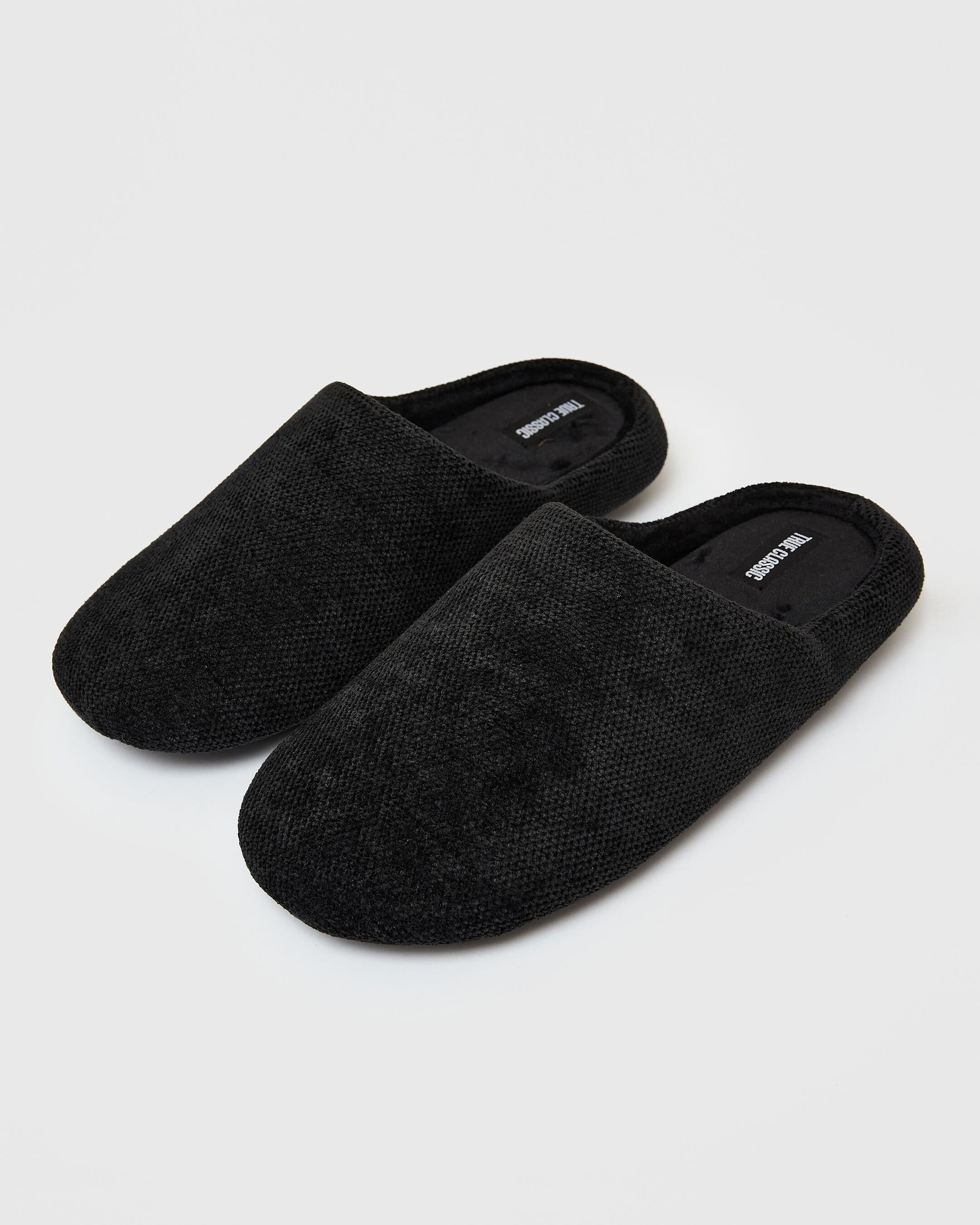 Black Slippers | Black Slippers | True Classic