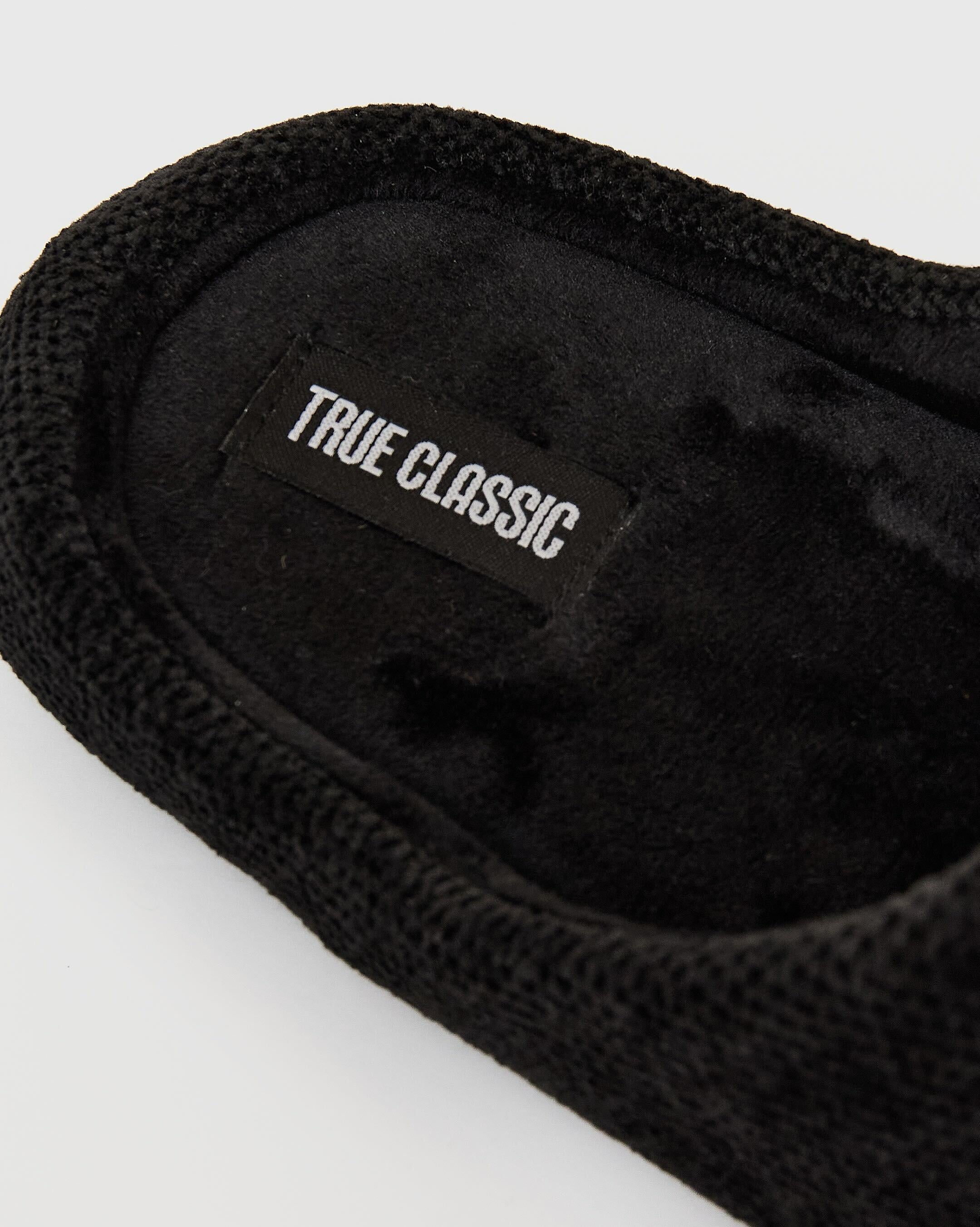 Black Slippers | Black Slippers | True Classic