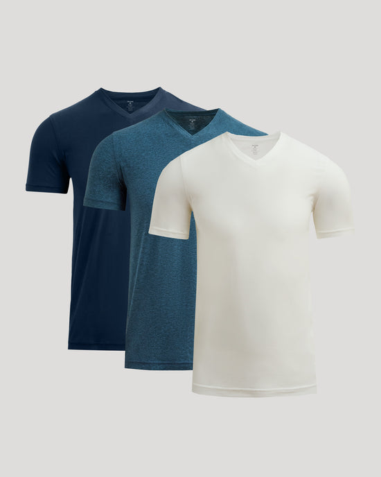 Active V-Neck 3-Pack | Active V-Neck 3-Pack | True Classic