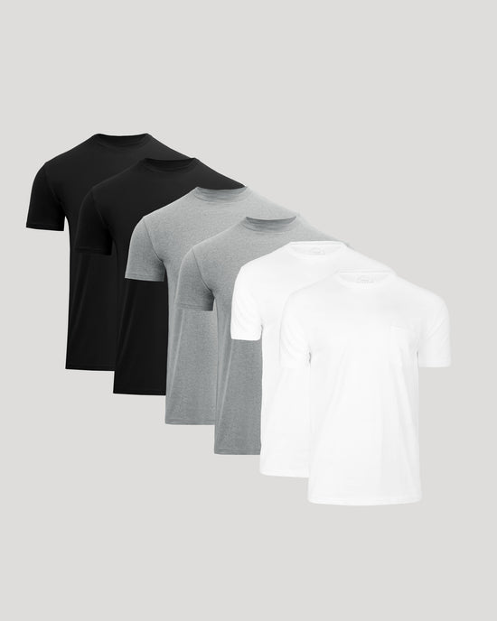 Classic Pocket Crew 6-Pack - True Classic