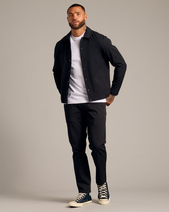 Black Coaches Jacket | Black Coaches Jacket | True Classic