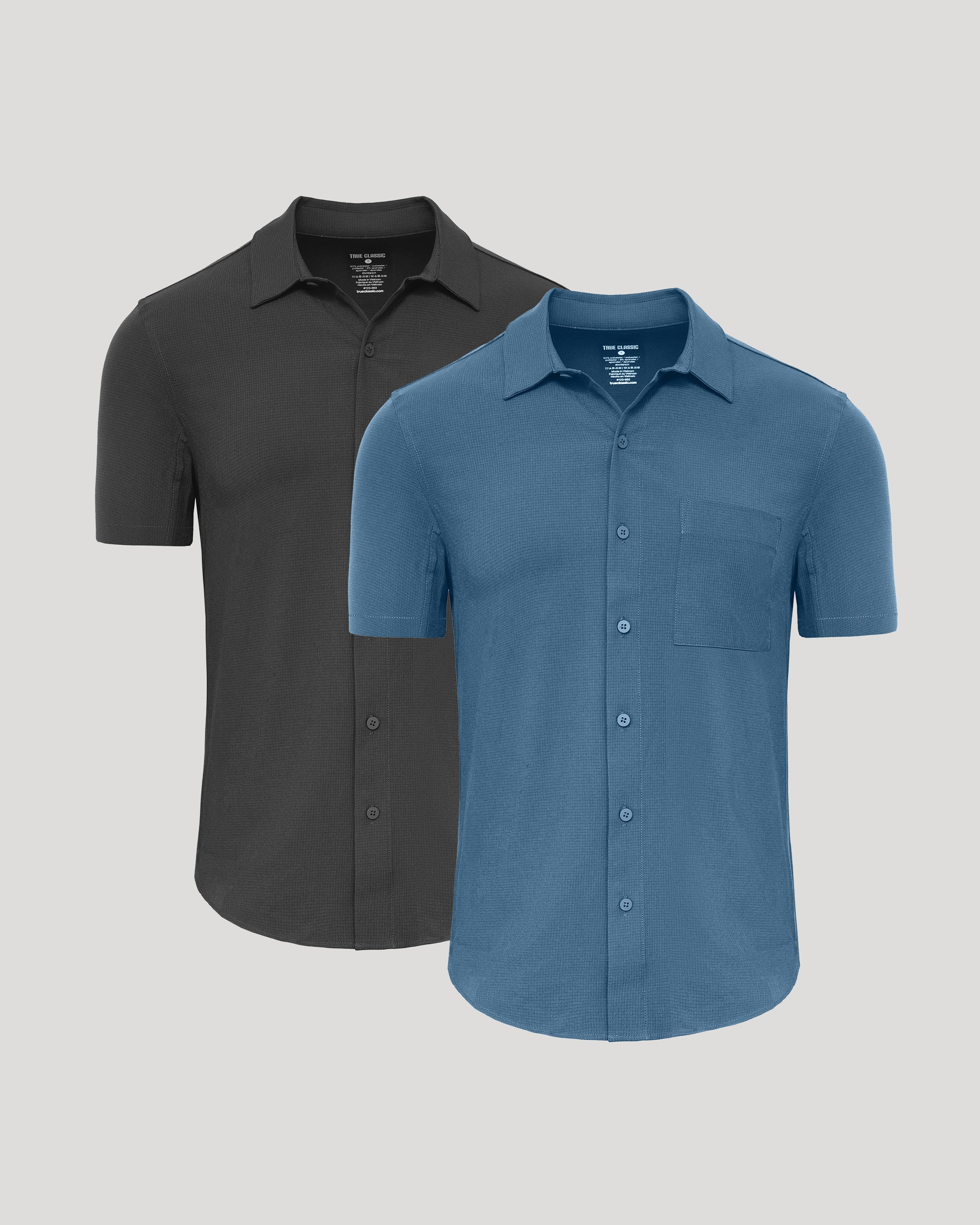 Gray & Fiord Short Sleeve Ripstop Commuter Shirt 2-Pack | Gray & Fiord ...