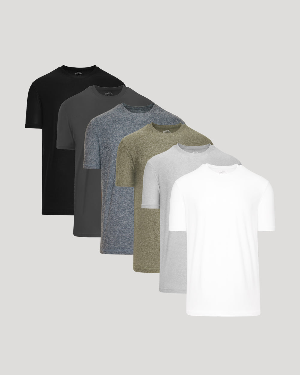 Heather Staple Active Crew 6-Pack