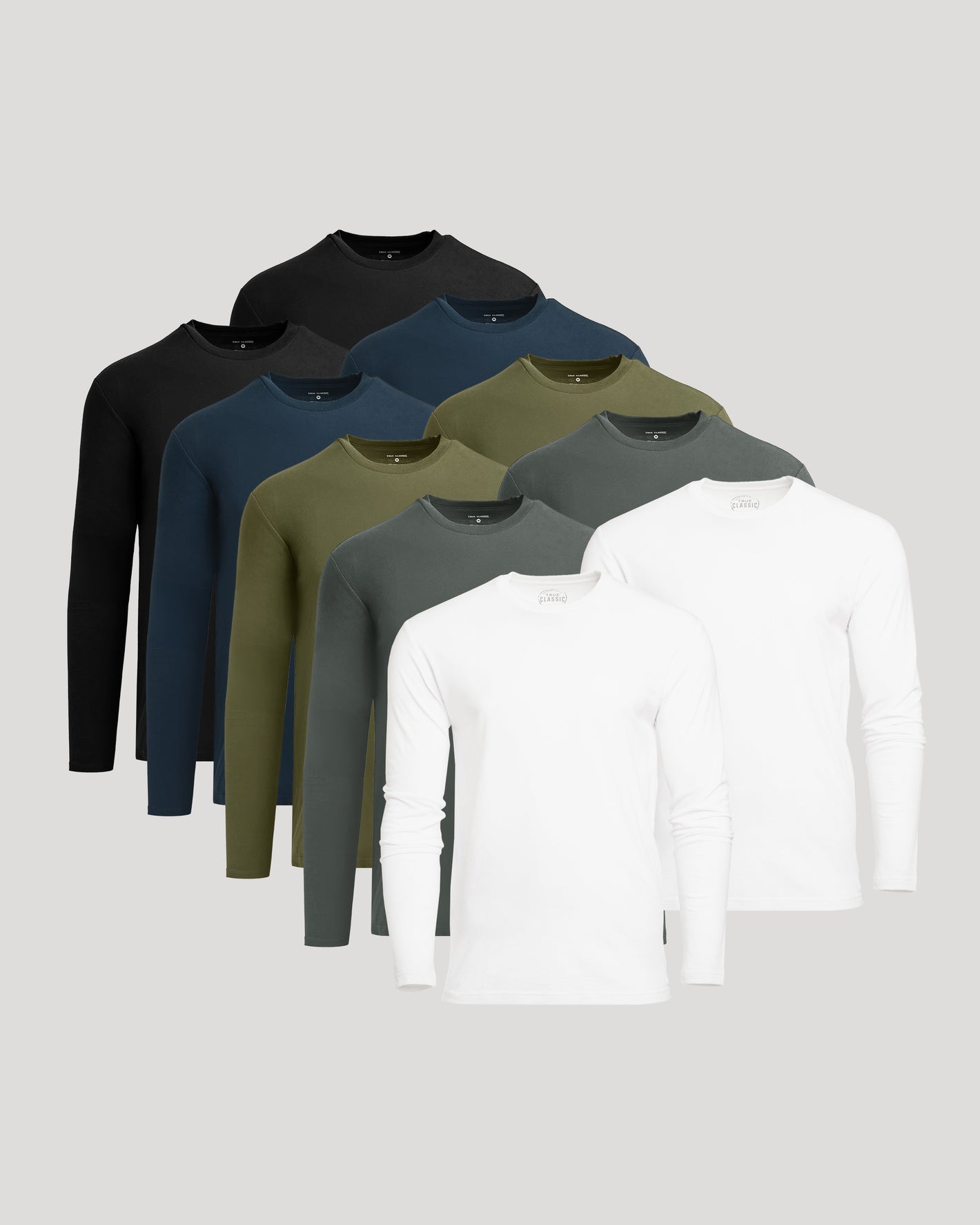 Staple Classic Long Sleeve Crew Neck 10-Pack | True Classic