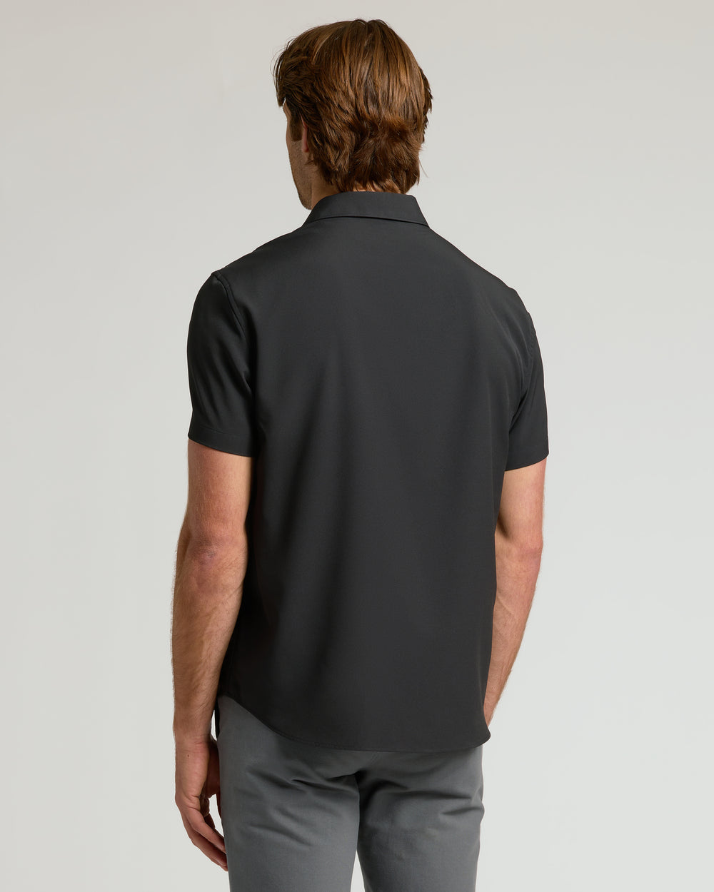 Black Performance Dress Shirt