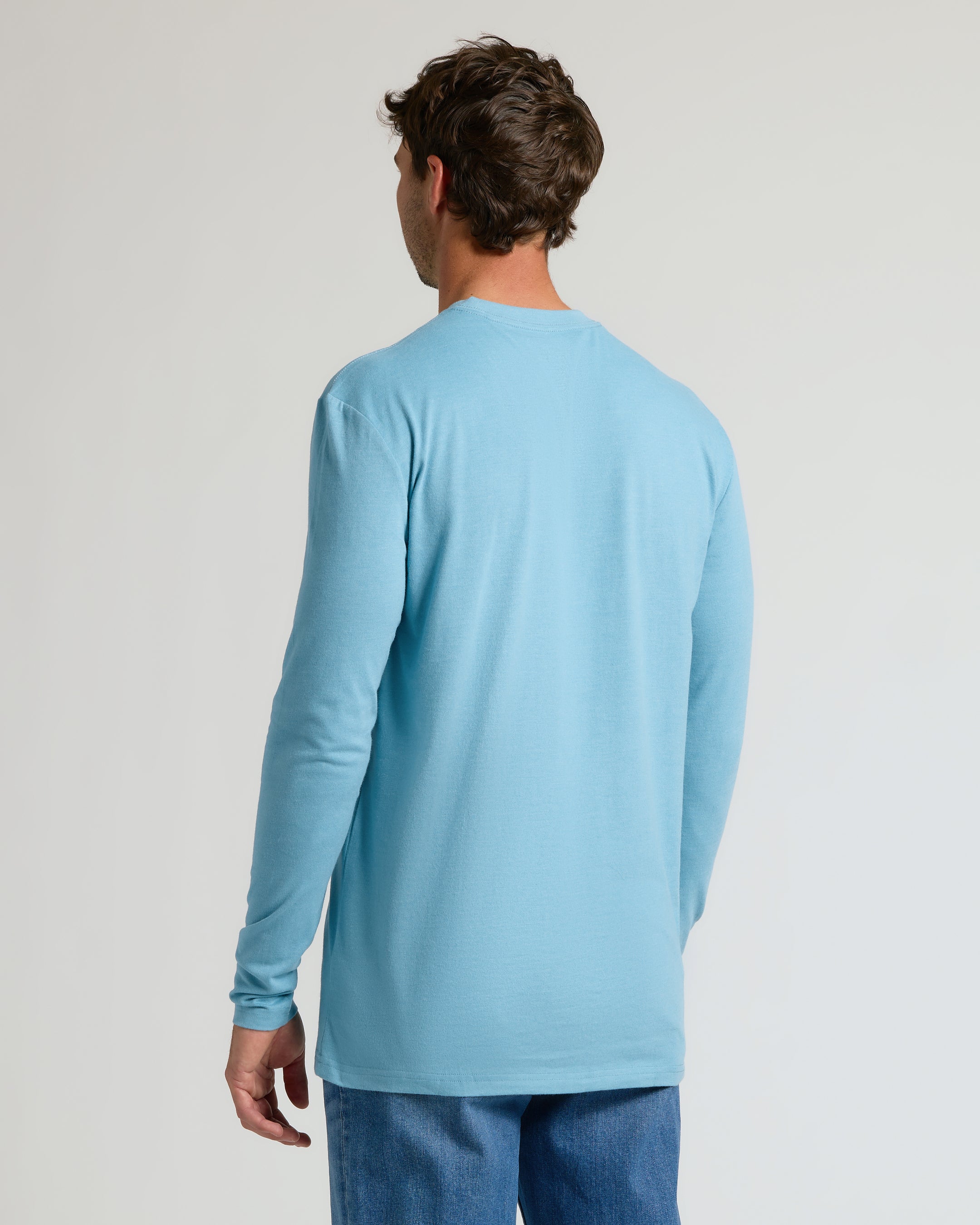Heather Voyager Tall Long Sleeve Classic Crew | Heather Voyager Tall ...