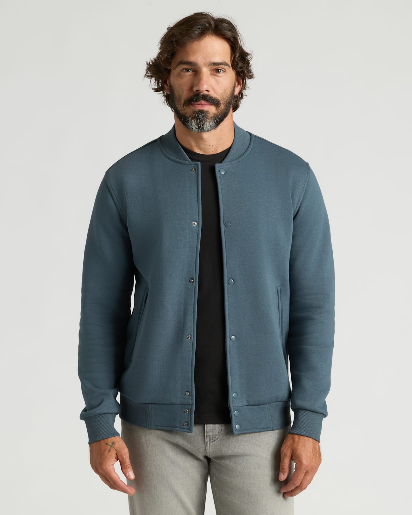 Black & Neptune Bomber Fleece Jacket 2-Pack | Black & Neptune Bomber ...