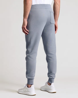 Dusty Blue Fleece French Terry Joggers – True Classic