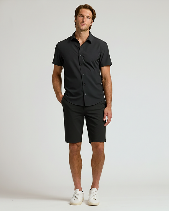 9" Black Classic Chino Shorts | 9" Black Classic Chino Shorts | True ...