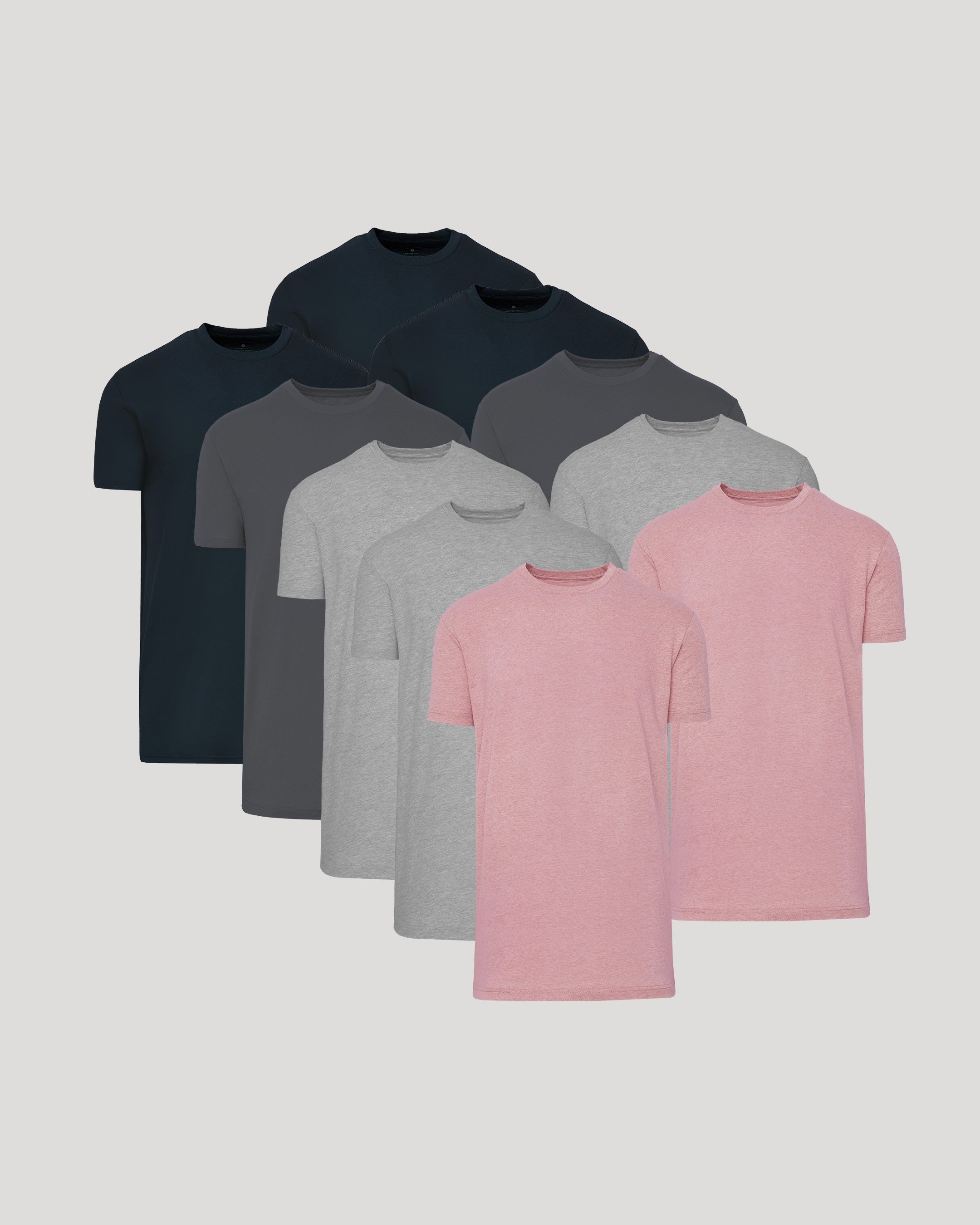 Straight Hem Crew Neck T-Shirt 10-Pack | True Classic