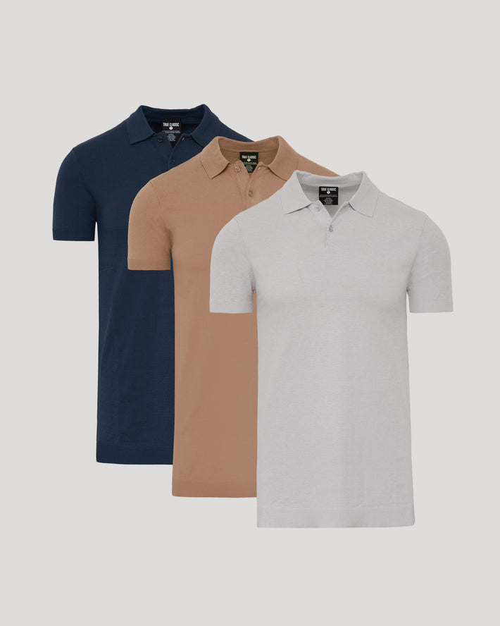 Timeless Tall Dressy Polo 3-Pack | Timeless Tall Dressy Polo 3-Pack ...