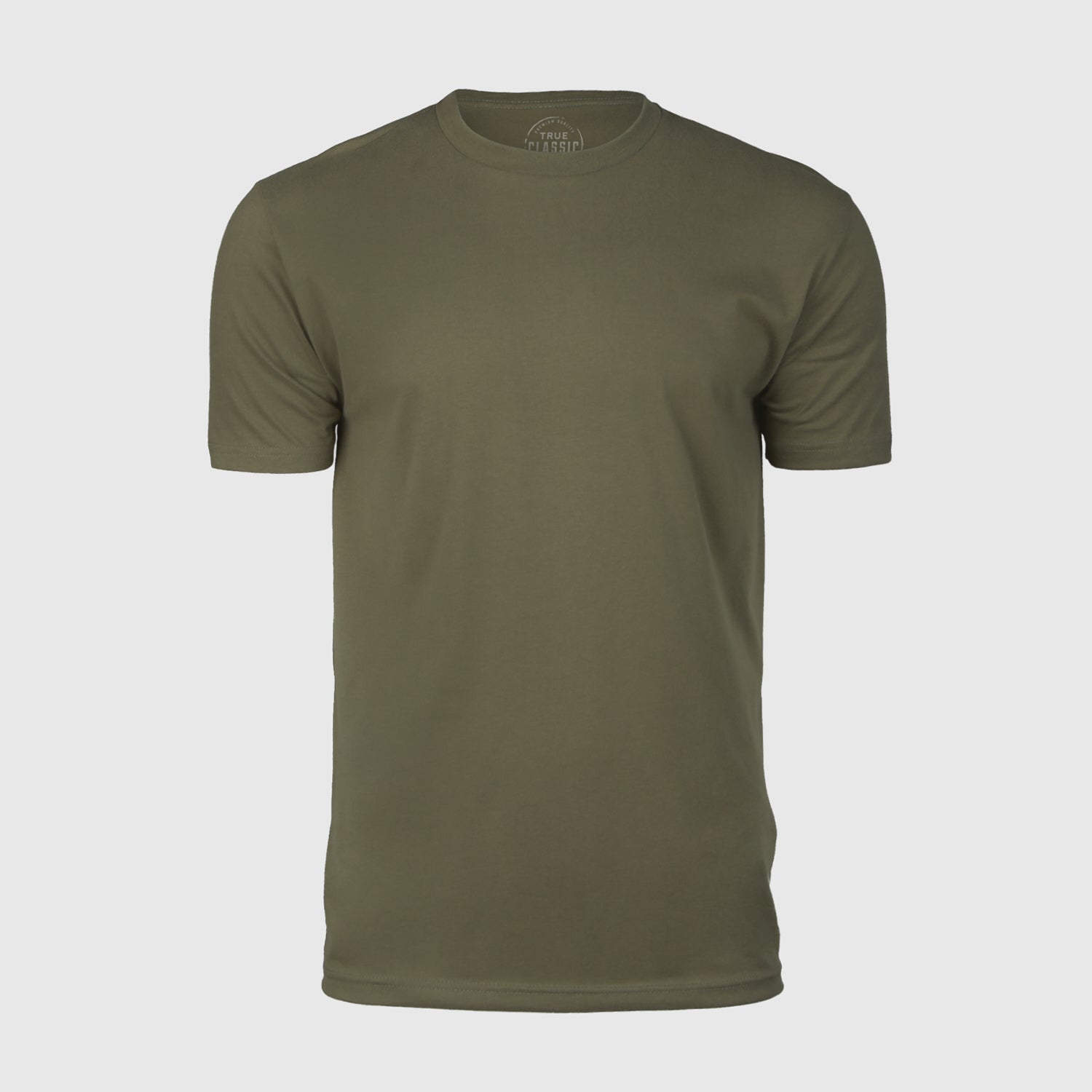 Military Green Crew Neck T-Shirt – True Classic