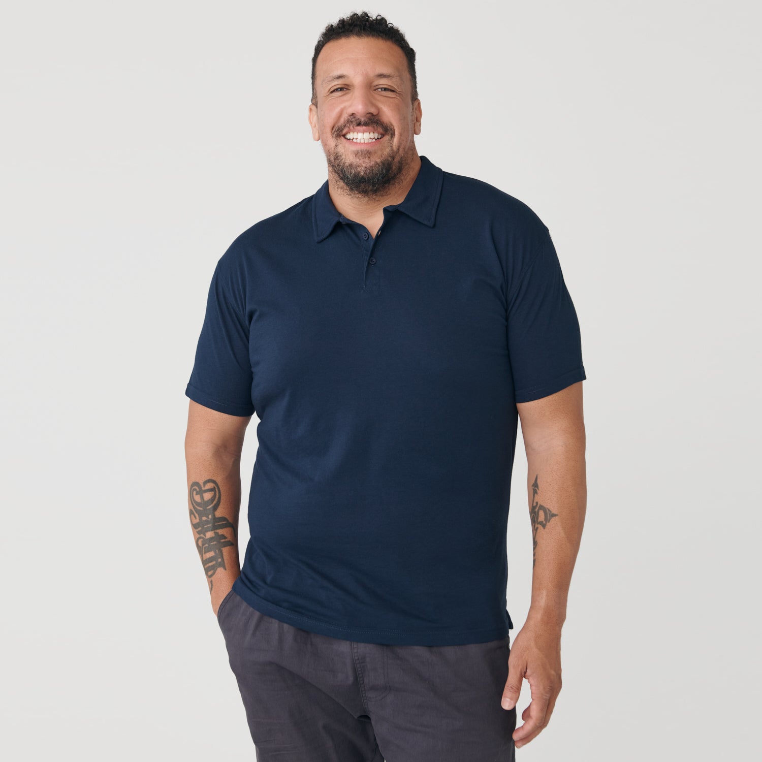 Navy Blue Polo | Men's Navy Blue Polo Shirts | True Classic