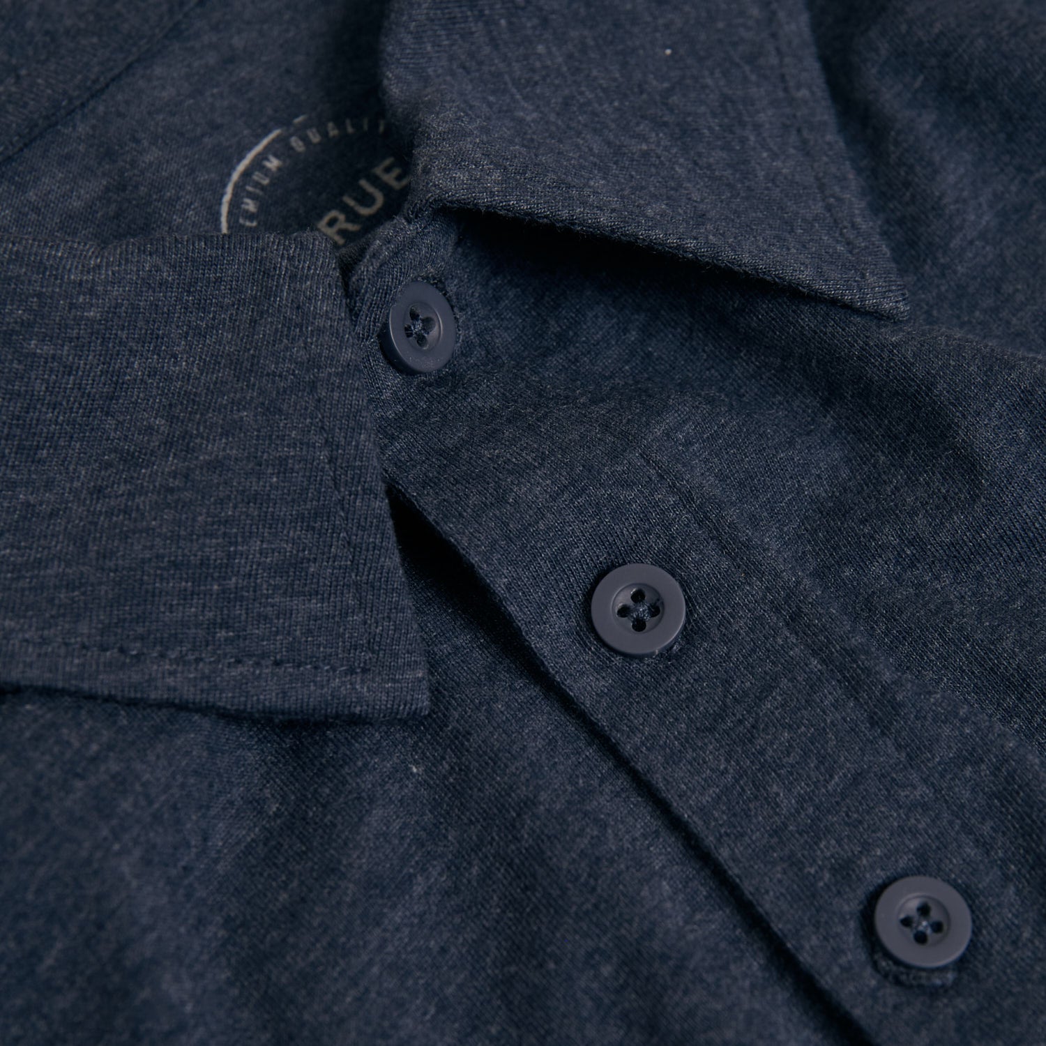 Heather Navy Polo Shirt for Men | True Classic